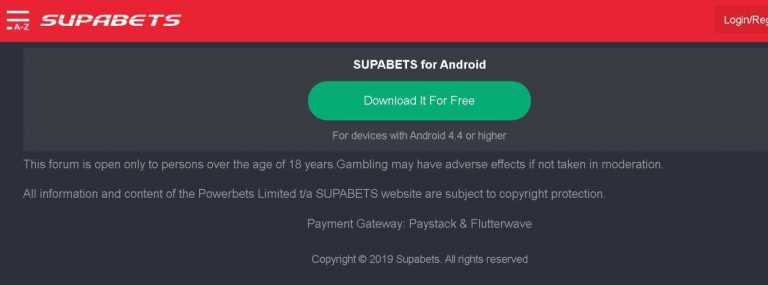 Mobile Supabet app Gh App Supabets Android and iOS